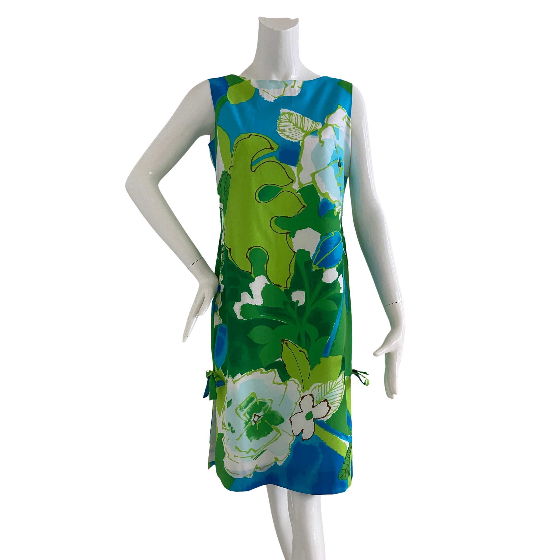 Andrade Abstract Shift Dress – Lustrewear